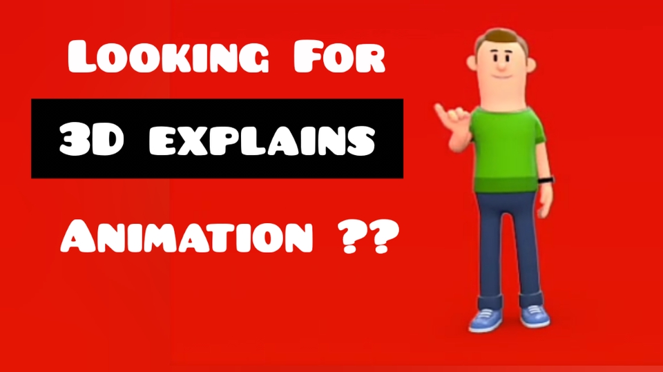 Pembuatan 3D explains animation Dengan Spokeperson Voice over
