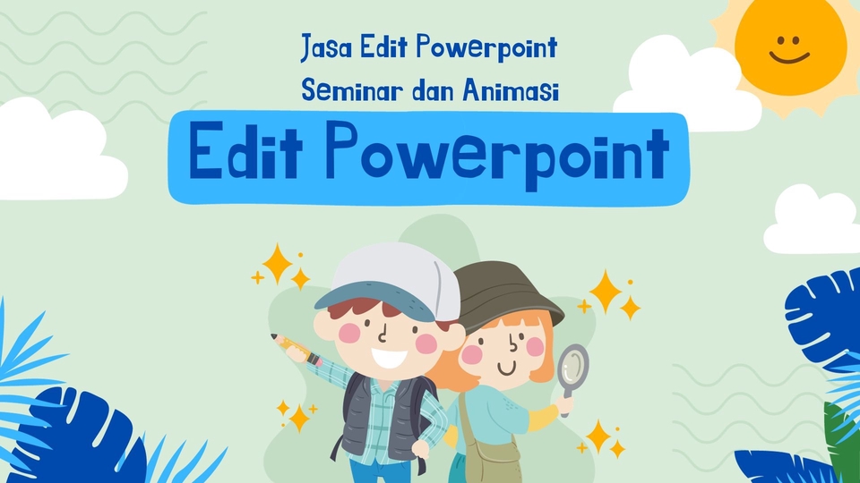 Jasa PowerPoint (Seminar atau Animasi Mode)