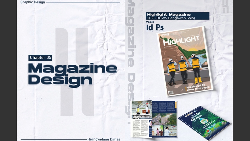 Desain layout buku dan majalah