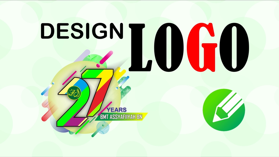 DESAIN LOGO SIMPEL, KLASIK, MODERN, EDITABLE
