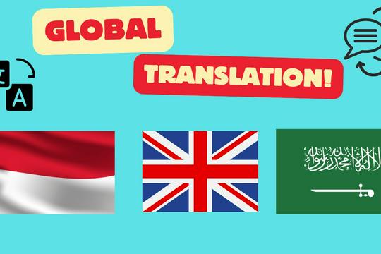 GlobalTrans: Solusi Terjemahan Arab-Inggris-Indonesia Akurat