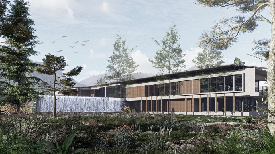 3D Perspective Render Interior/Exterior 3D Animation