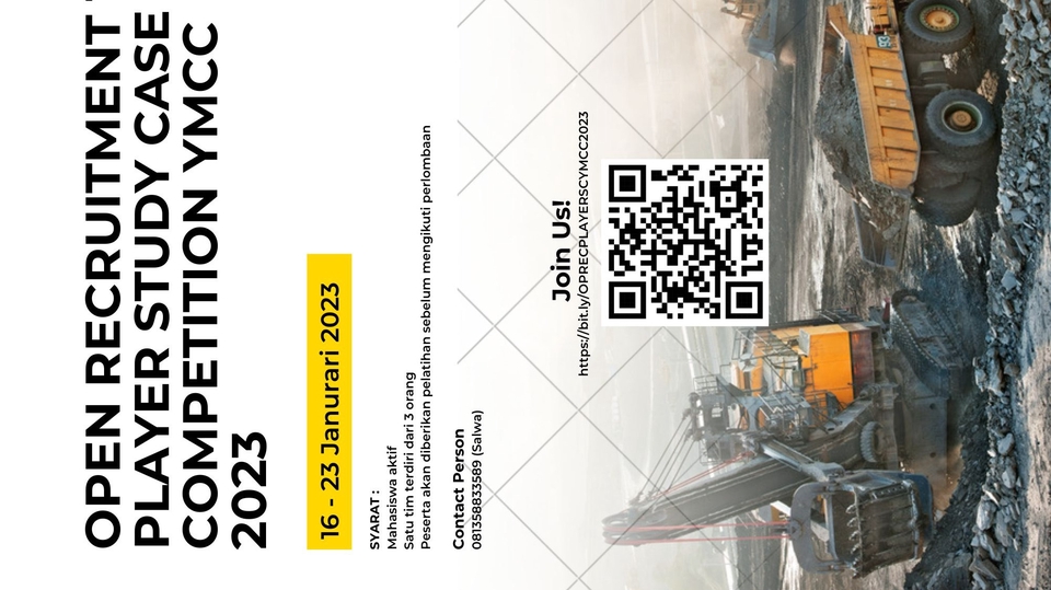 Poster Oprec, Poster Kegiatan