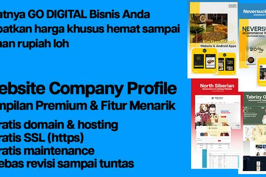 Website Company Profile Profesional