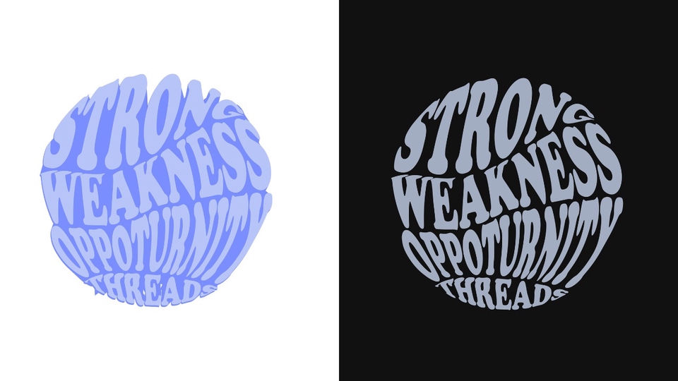 Warp text into a custom shape , word art, just 1 day