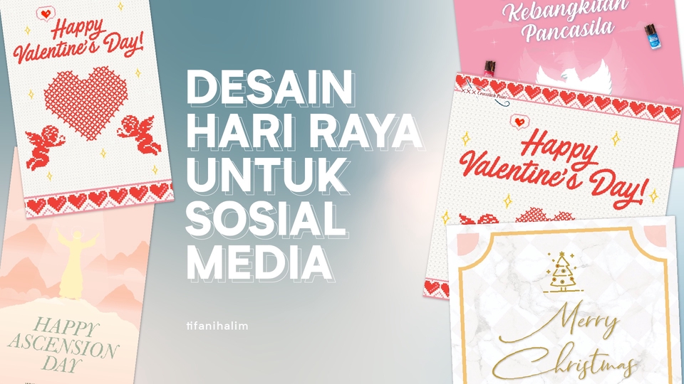 Desain Sosial Media Visual Hari Raya/Libur Nasional