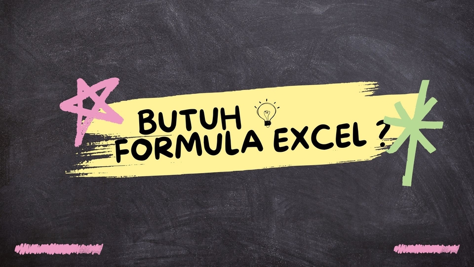 Pembuatan Formula & Script Macro Excel