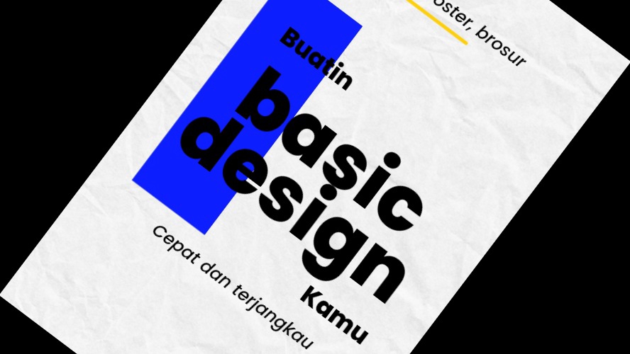 Banner, poster, brosur dan design apapun