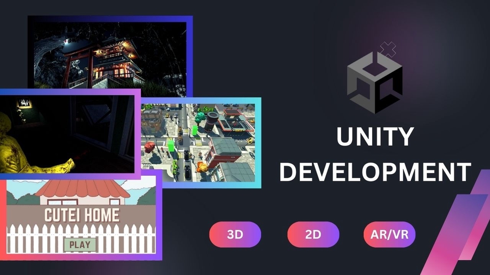 รับพัฒนาเกม หรือสื่อการเรียนรู้ 2D | 3D | AR | VR ด้วย Unity Engine ผ่านแพลตฟอร์ม PC, Android, WebGL