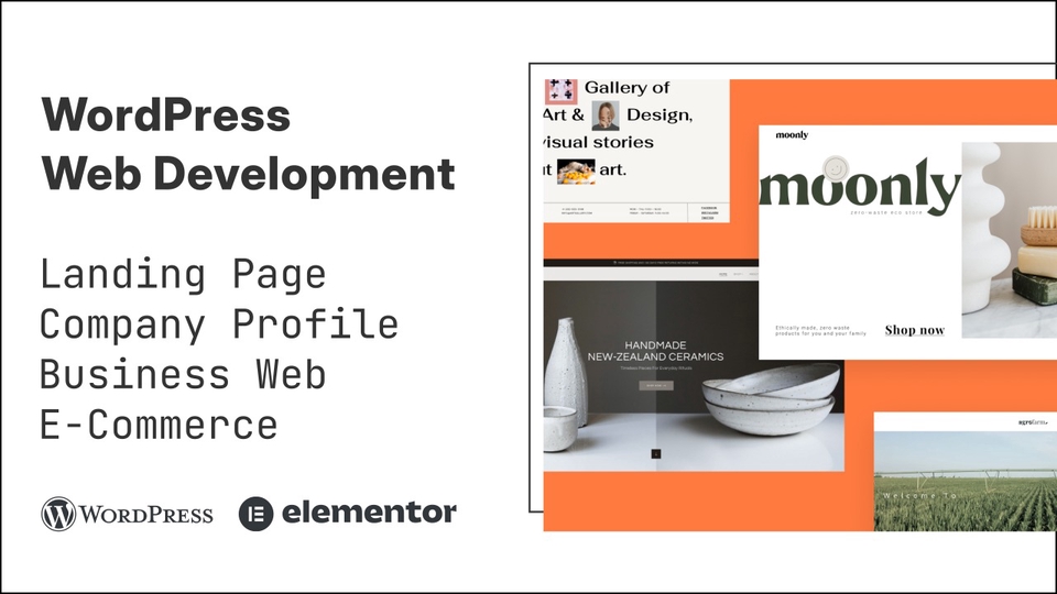 Website WordPress + Elementor • Landing Page • Company Profile ...