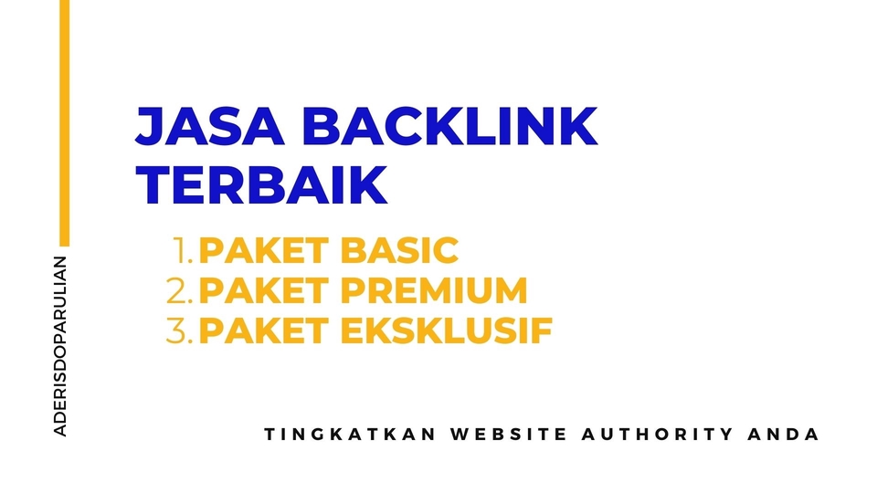 Jasa Backlink SEO Terbaik
