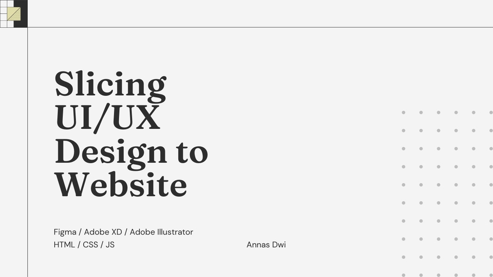 Slicing & Convert Design UI/UX ke Website Slicing & Convert Design UI/UX ke Website