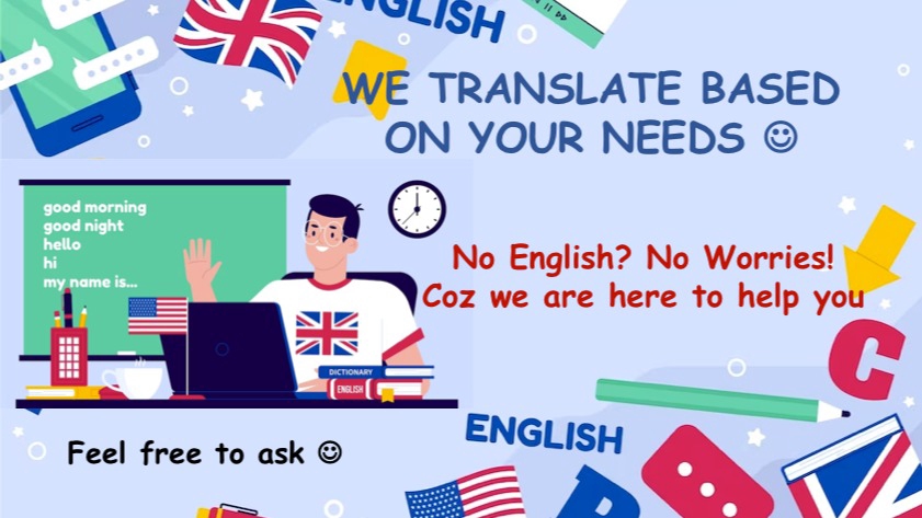 Formal Translation Ind-Eng/ Eng-Ind (academic and non academic)
