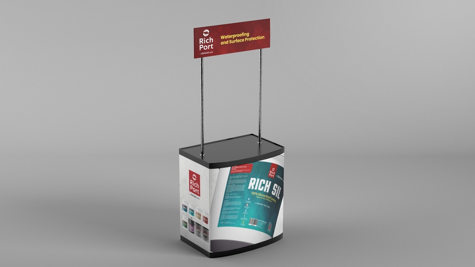 Branding, Display Stand Dalam Berbagai Bentuk