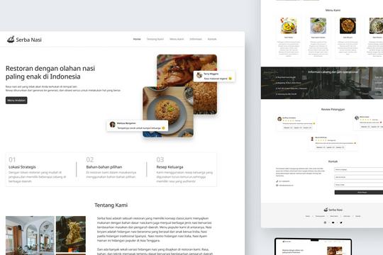 Desain Website Profesional | UI/UX Design | Landing Page UMKM | Figma