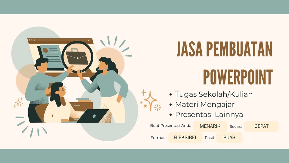 JASA PEMBUATAN POWERPOINT (PPT) PRESENTASI