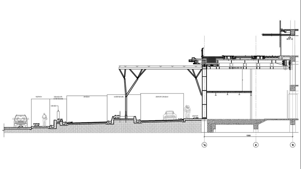Gambar Drafting CAD Untuk Landscape