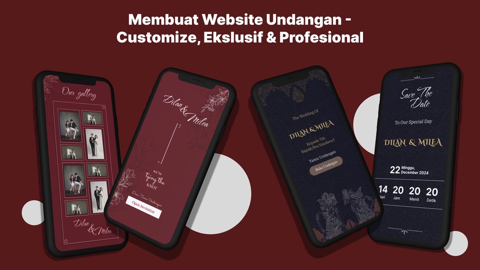 Jasa Website Undangan Digital Custom untuk Pernikahan, Ulang Tahun ...