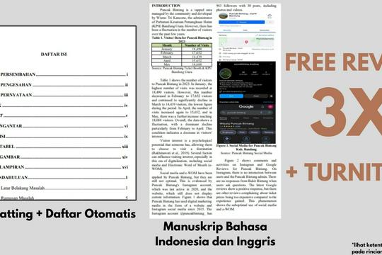 Jasa Rapikan Dokumen, Formatting, dan Pembuatan Manuskrip Karya Ilmiah ...