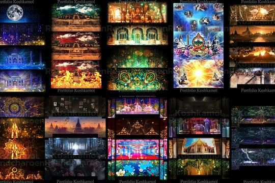 Motion Show on LED Screen