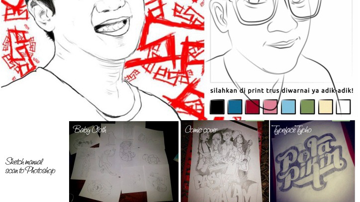 Jasa Gambar Hand Drawing / Sketsa manual