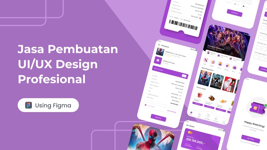 [PROMO] Jasa Desain UI/UX Premium dan Berkualitas (Figma & Adobe XD)