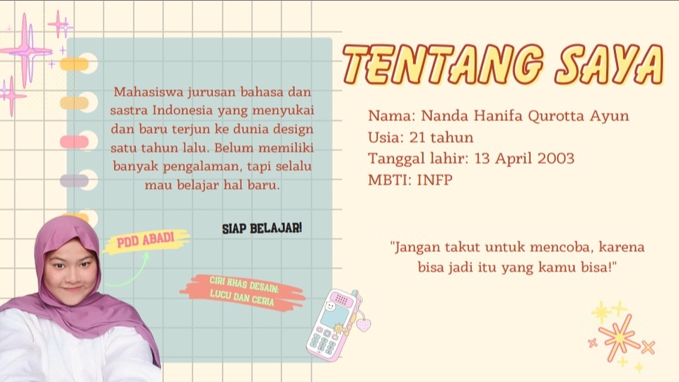 Desain Poster sesuai dengan keinginan Anda