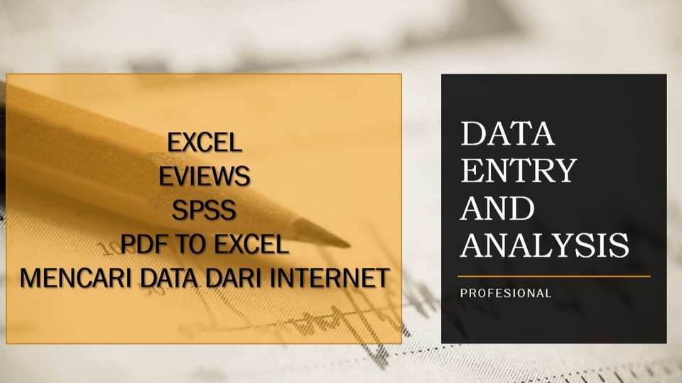 Data entry dan analisis excel, eviews, spss cepat dan teliti