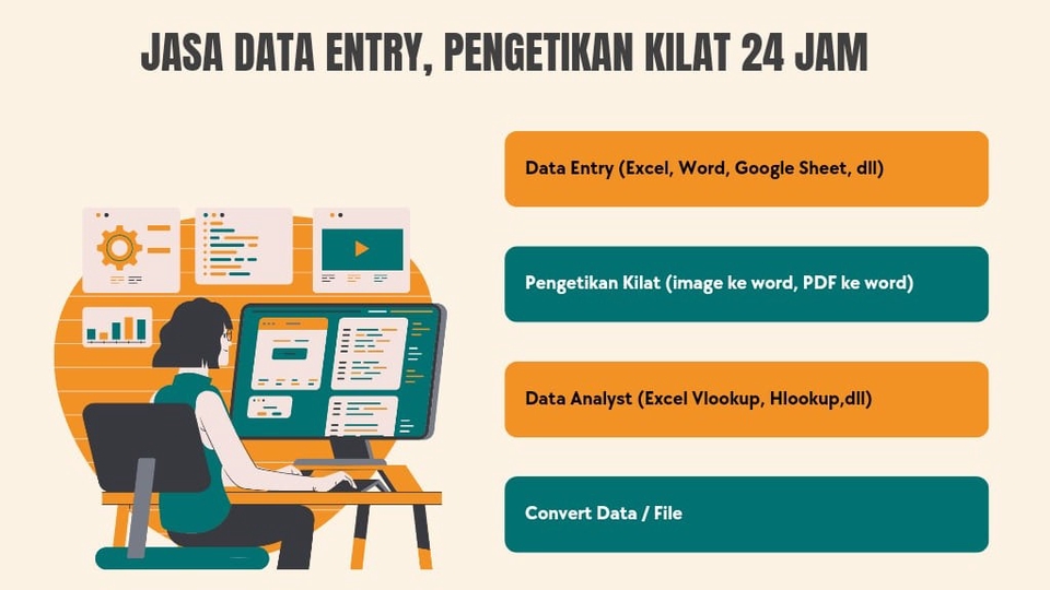 Jasa Input Data / Entry Data Murah dan Cepat