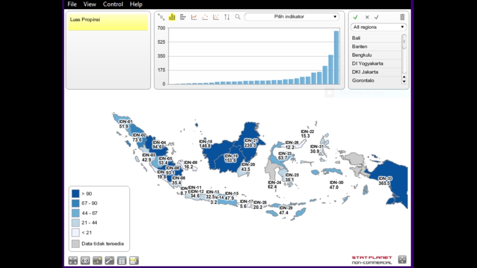 Peta Statistik Interaktif