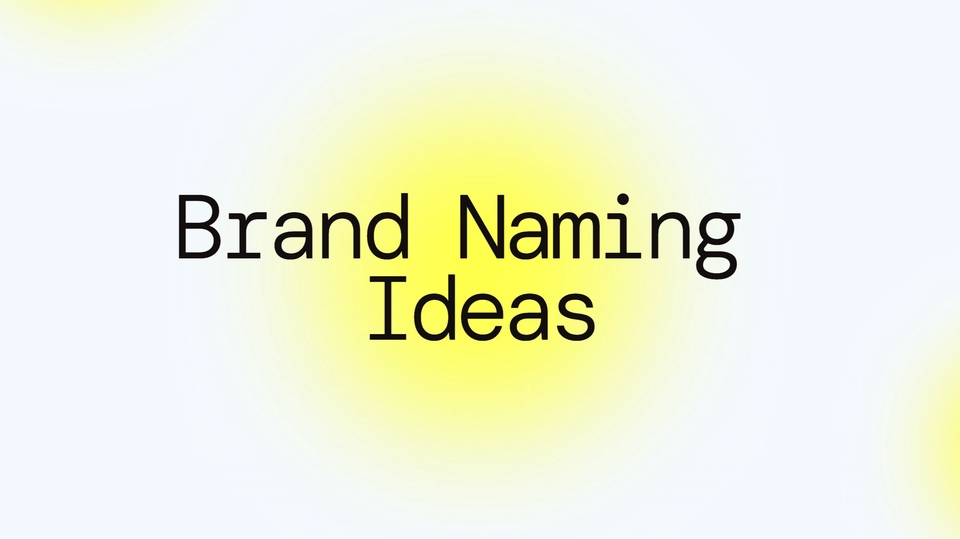 Brand Naming Ideas | Ide Nama Usaha/Bisnis/Merek