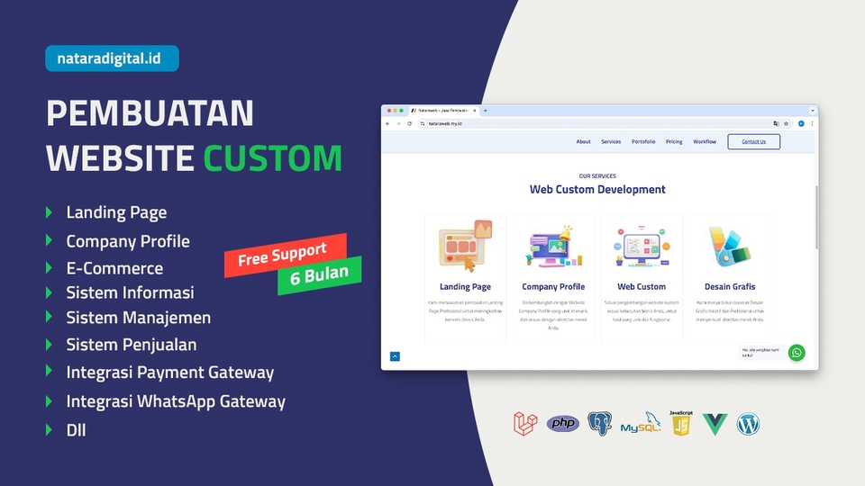 Pembuatan Website Custom