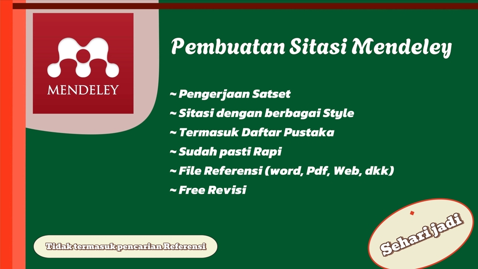 Pembuatan Sitasi Mendeley