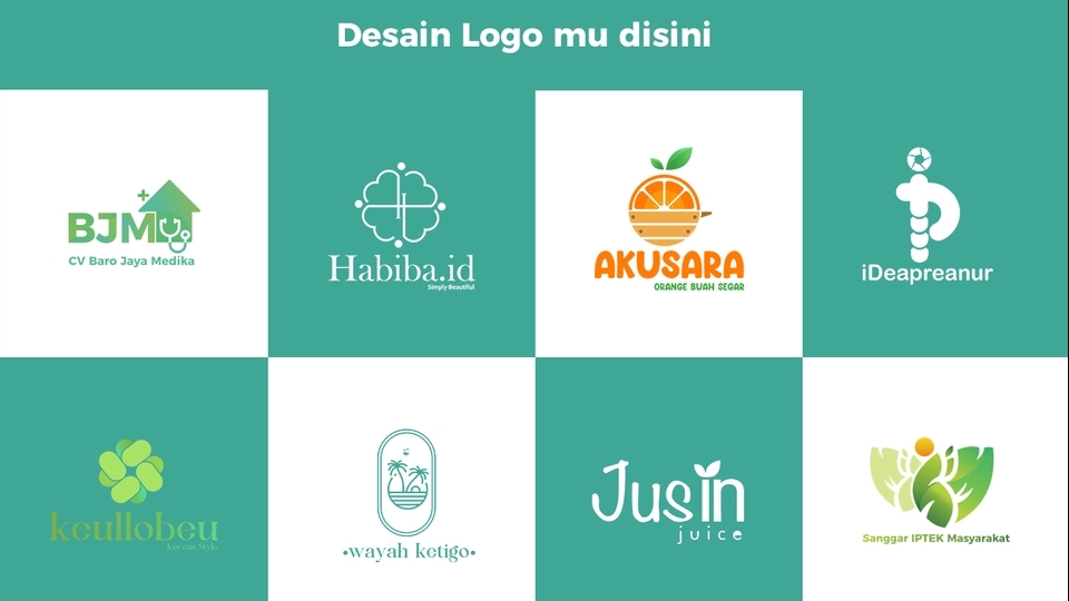 desain logo usaha, perusahaan, Organisasi modern minimalis