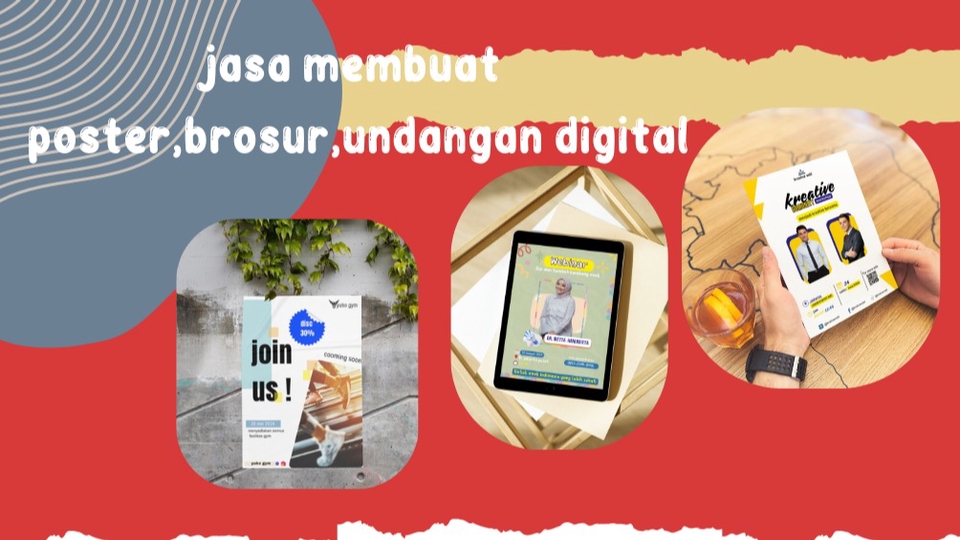 JASA MEMBUAT POSTER, BROSUR, DESAIN PRODUK