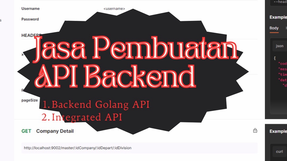Jasa Pembuatan API Backend