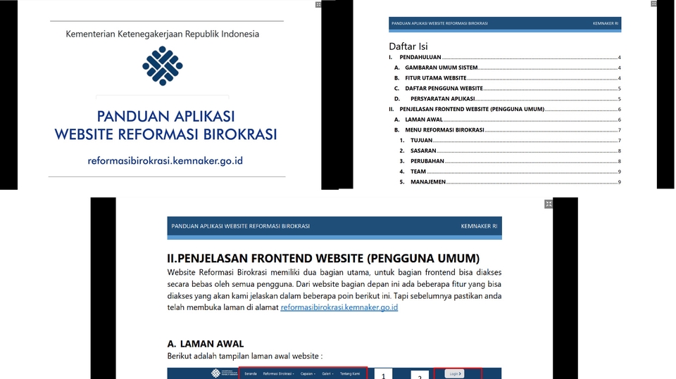 Jasa Pembuatan Dokumentasi / Dokumen Panduan / User Manual Book Software