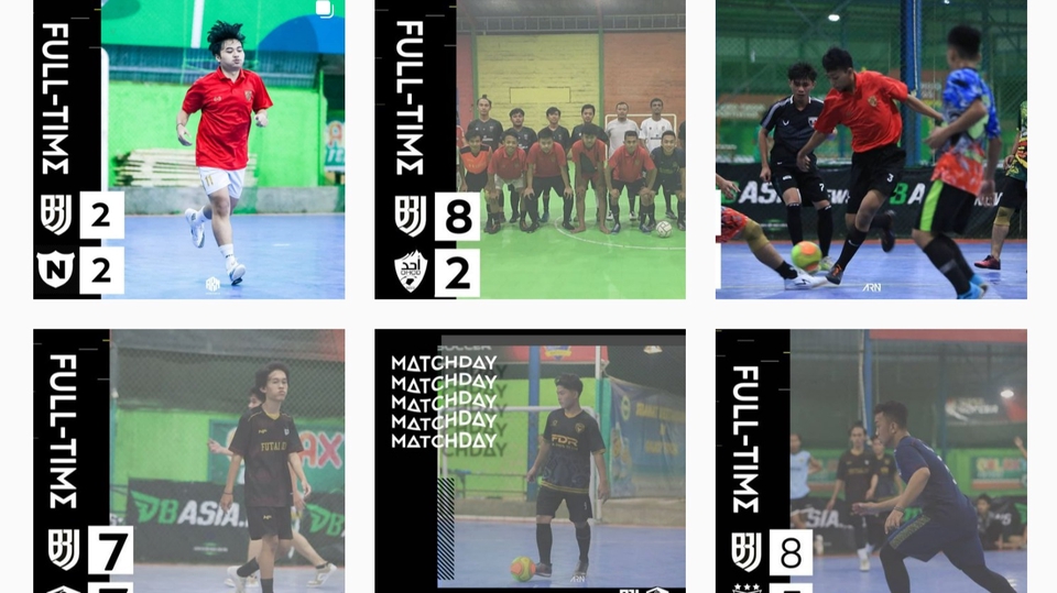 Poster Match SepakBola/Futsal