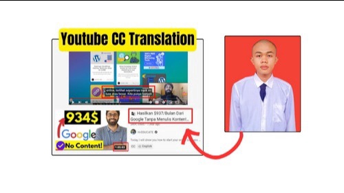 Translate Subtitle (CC) Video Youtube IND - ENG
