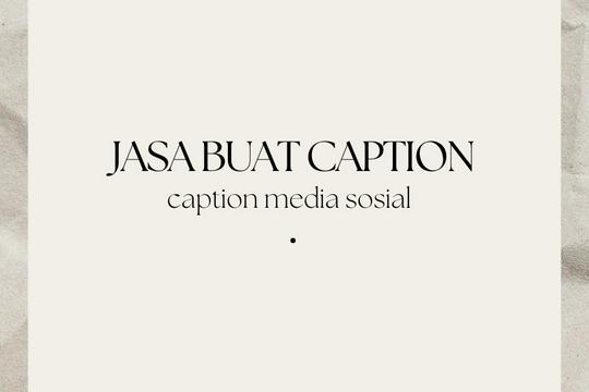 Caption yang menarik untuk kontenmu