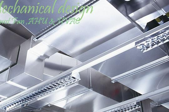 Design AC HVAC, AC AHU & Ducting