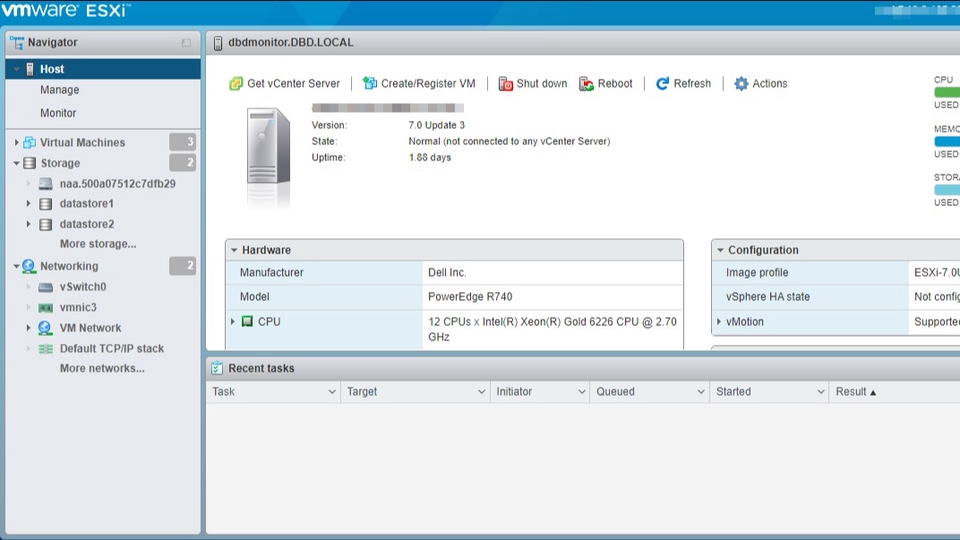 แก้ปัญหา Server, ลง OS, VMWare,