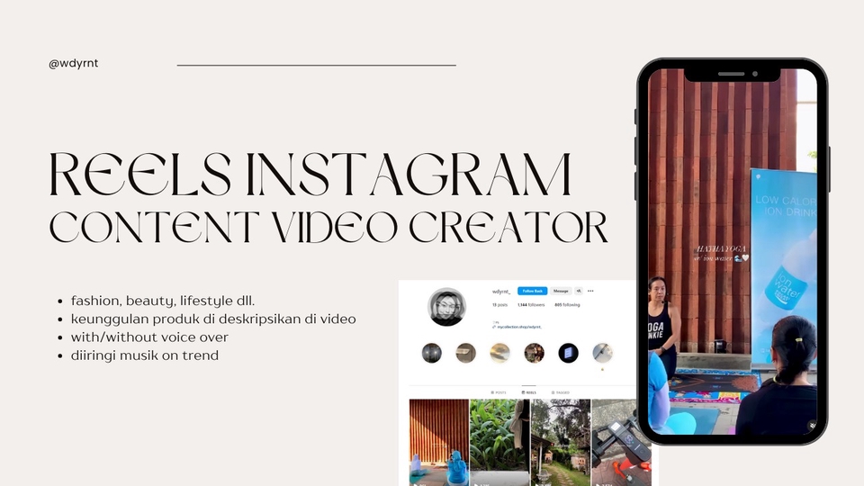 Reels Instagram Video Content Creator