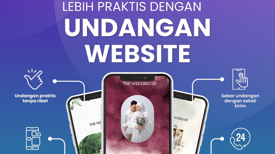 Jasa Pembuatan Undangan Pernikahan Website