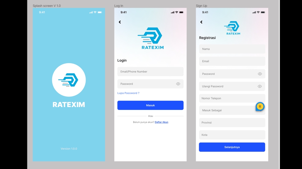 UI/UX Design harga terjangkau hasil memuaskan!