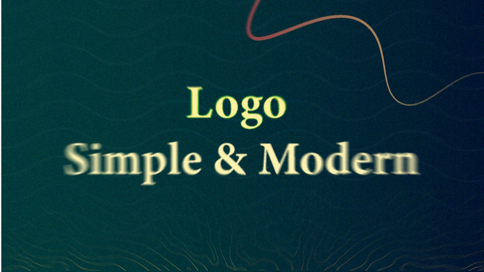 Logo simple dan modern