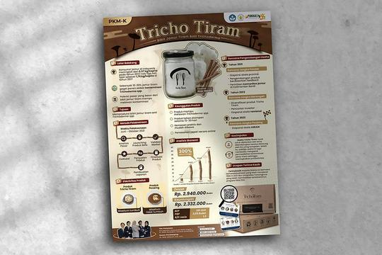 Desain Poster Infografis Ilmiah dan PKM Profesional