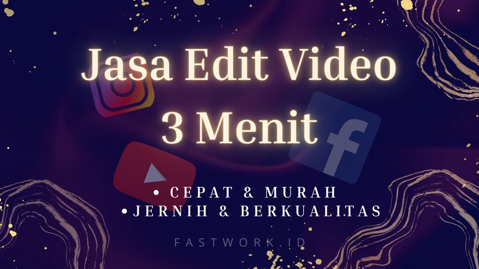 Jasa Edit Video 3 Menit Reupload/Pribadi Murah & Cepat