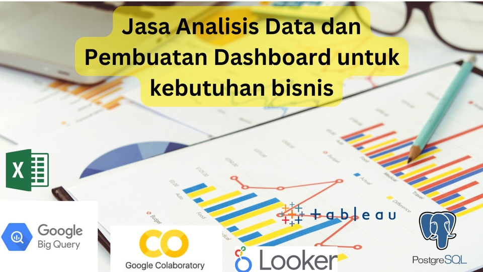 Jasa Analisis Data dan Pembuatan Dashboard untuk kebutuhan bisnis