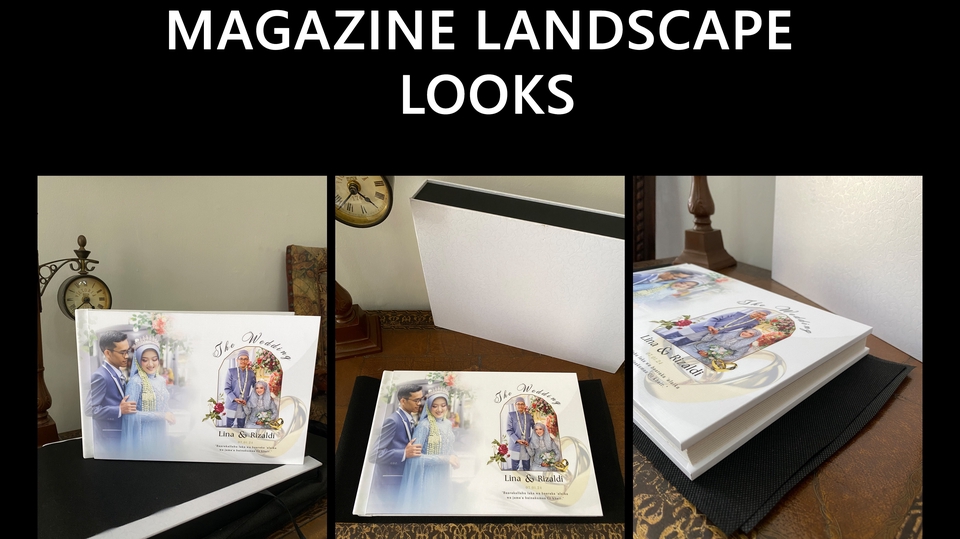 Design Layout Magazine Photo Album